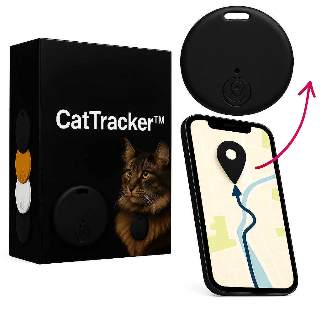 GPS Cat Tracker | Lightweight, Waterproof & Real-Time Tracking for Adv ...