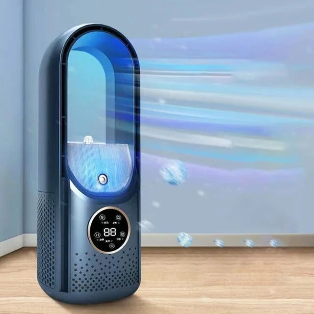 Blade-Free Silent Portable Air Conditioner | USB-Powered, Compact & Id ...