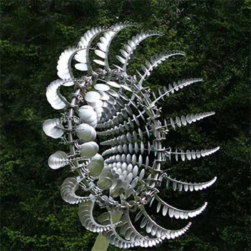 New Anti-Rust Magical Metal Windmill-Kinetic Metal Wind Spinners – Joy ...