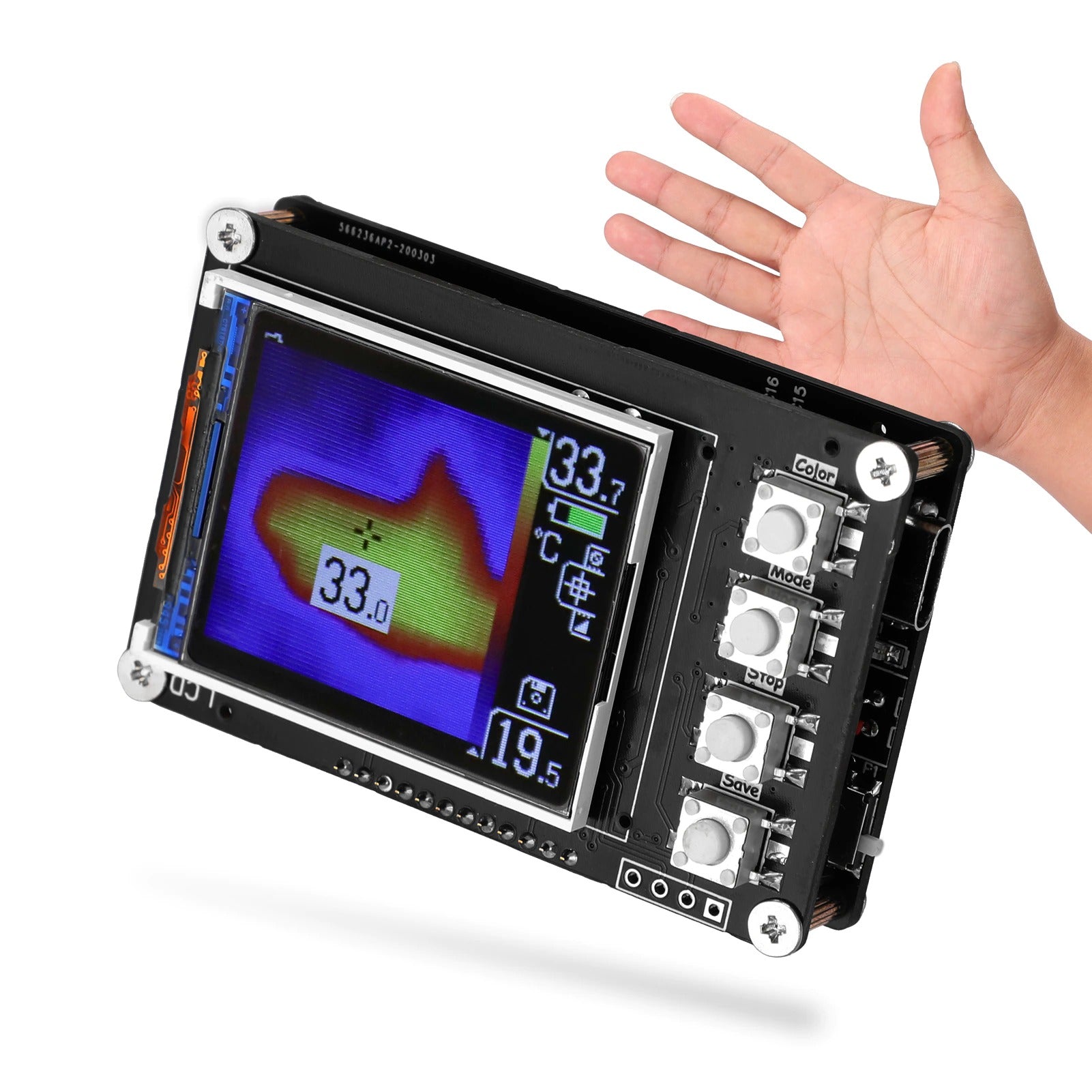 Forward Looking Infrared Thermal Imager 1.5" Display Screen Thermal Ca ...